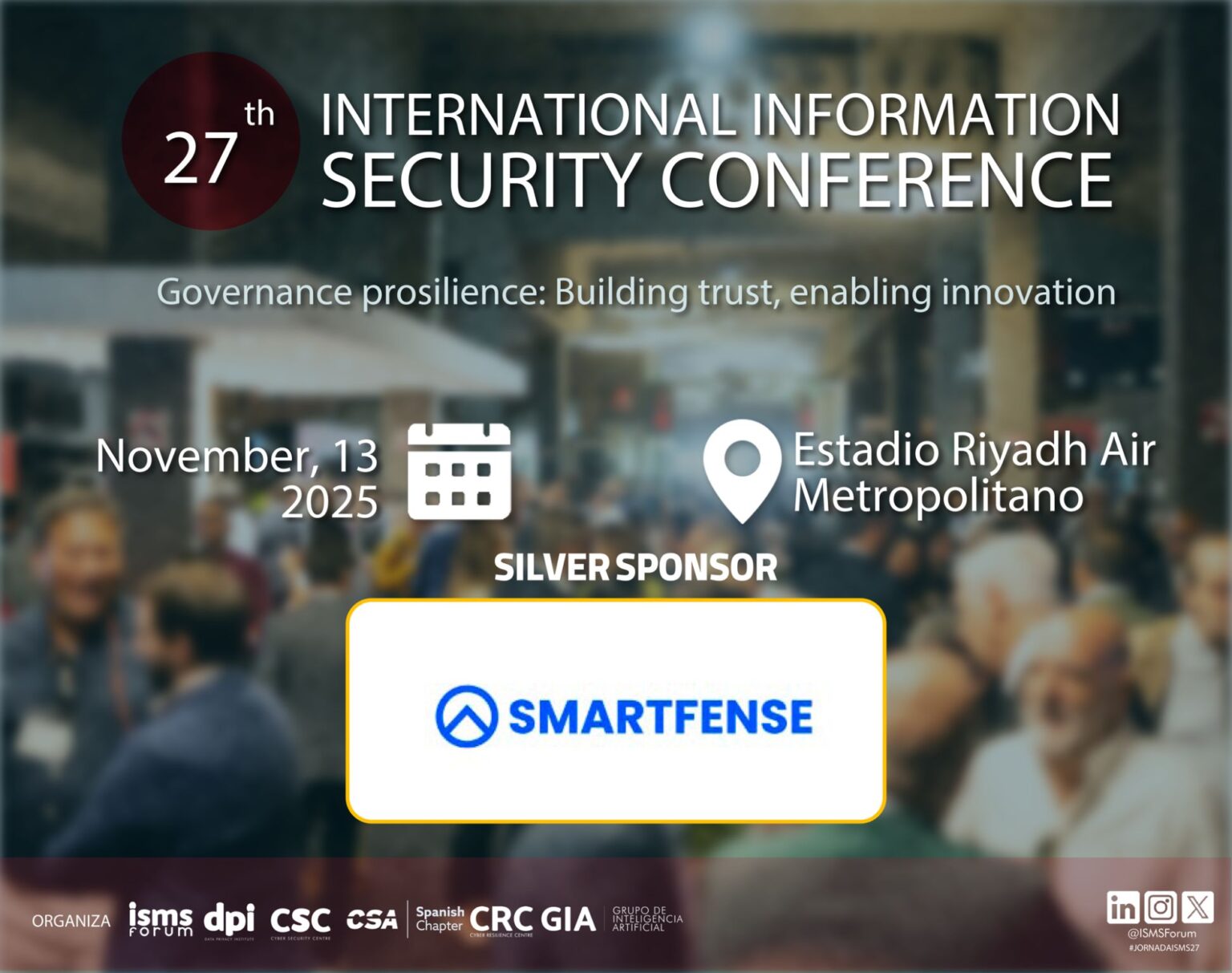 XXVII Jornada Internacional de Seguridad de la Información de ISMS ...