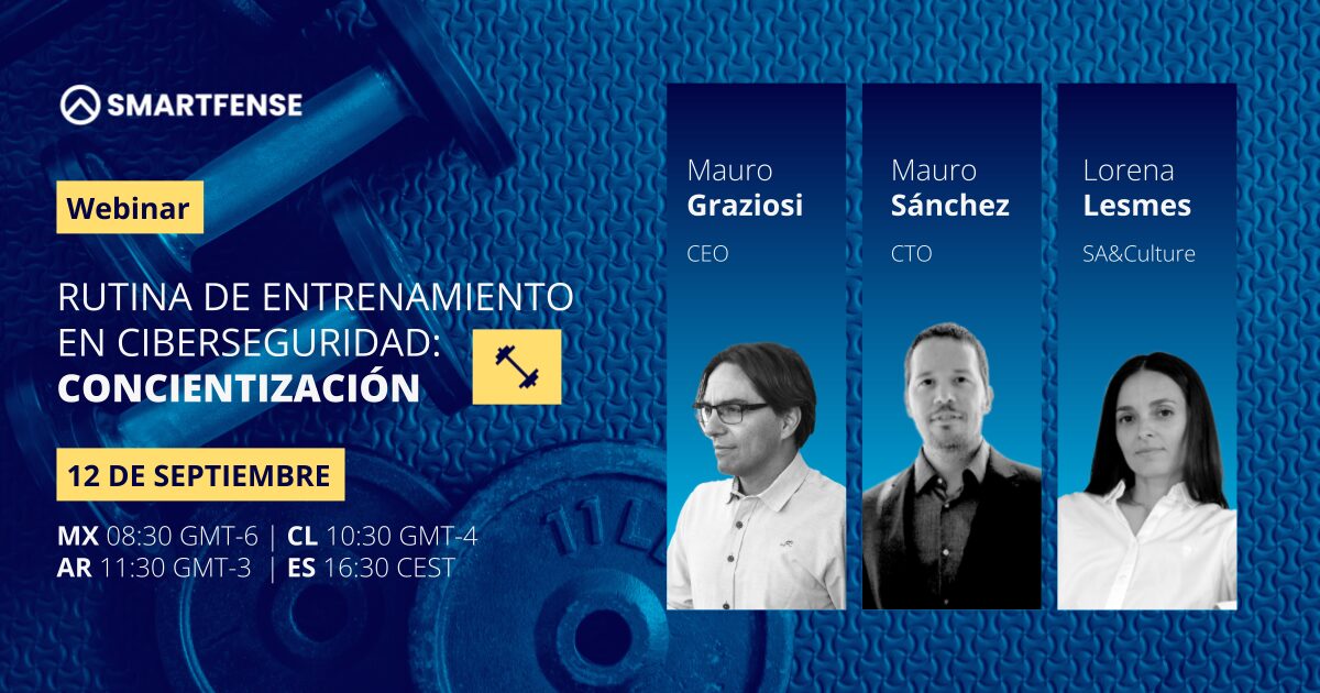 Rutina de entrenamiento en ciberseguridad: concientización efectiva - SMARTFENSE ...