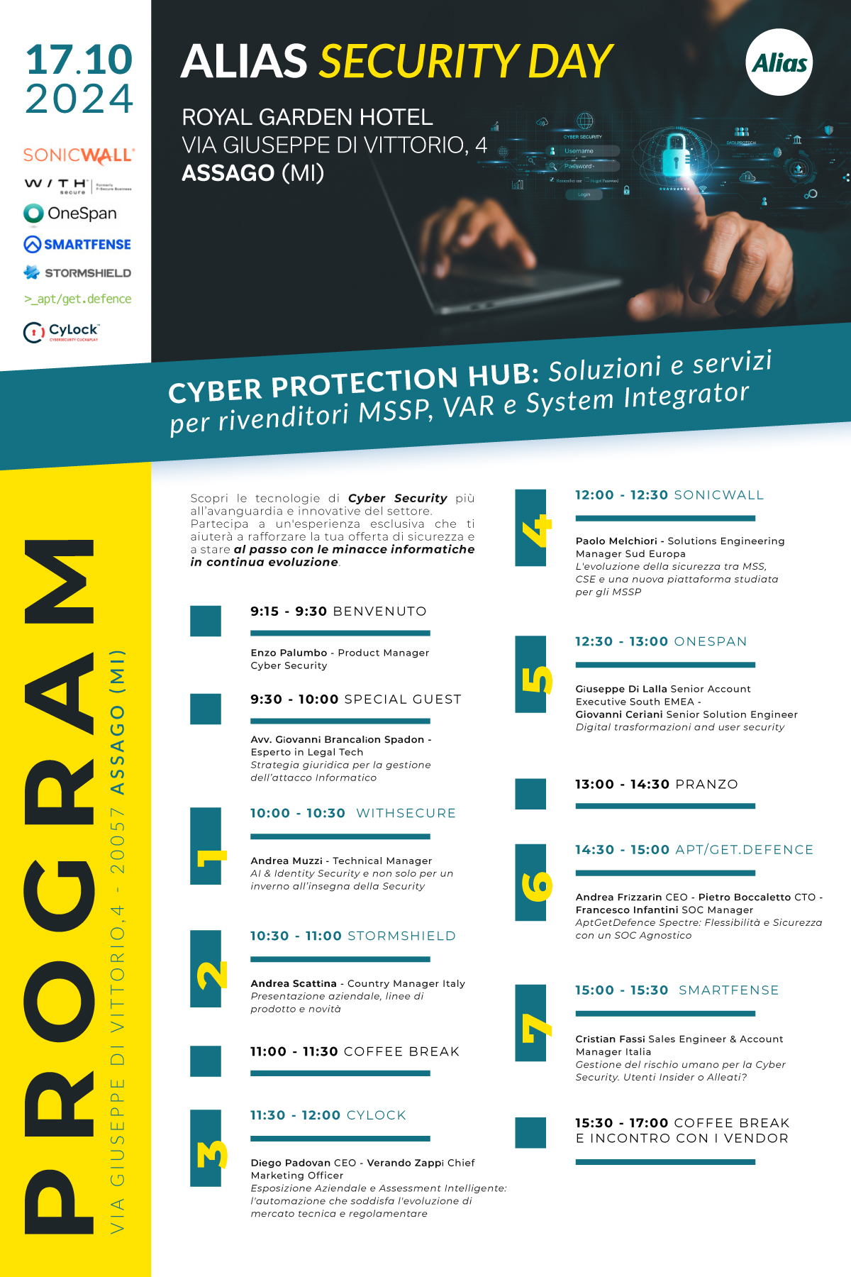 Alias Security Day - Milano - SMARTFENSE - Cyber Security Awareness